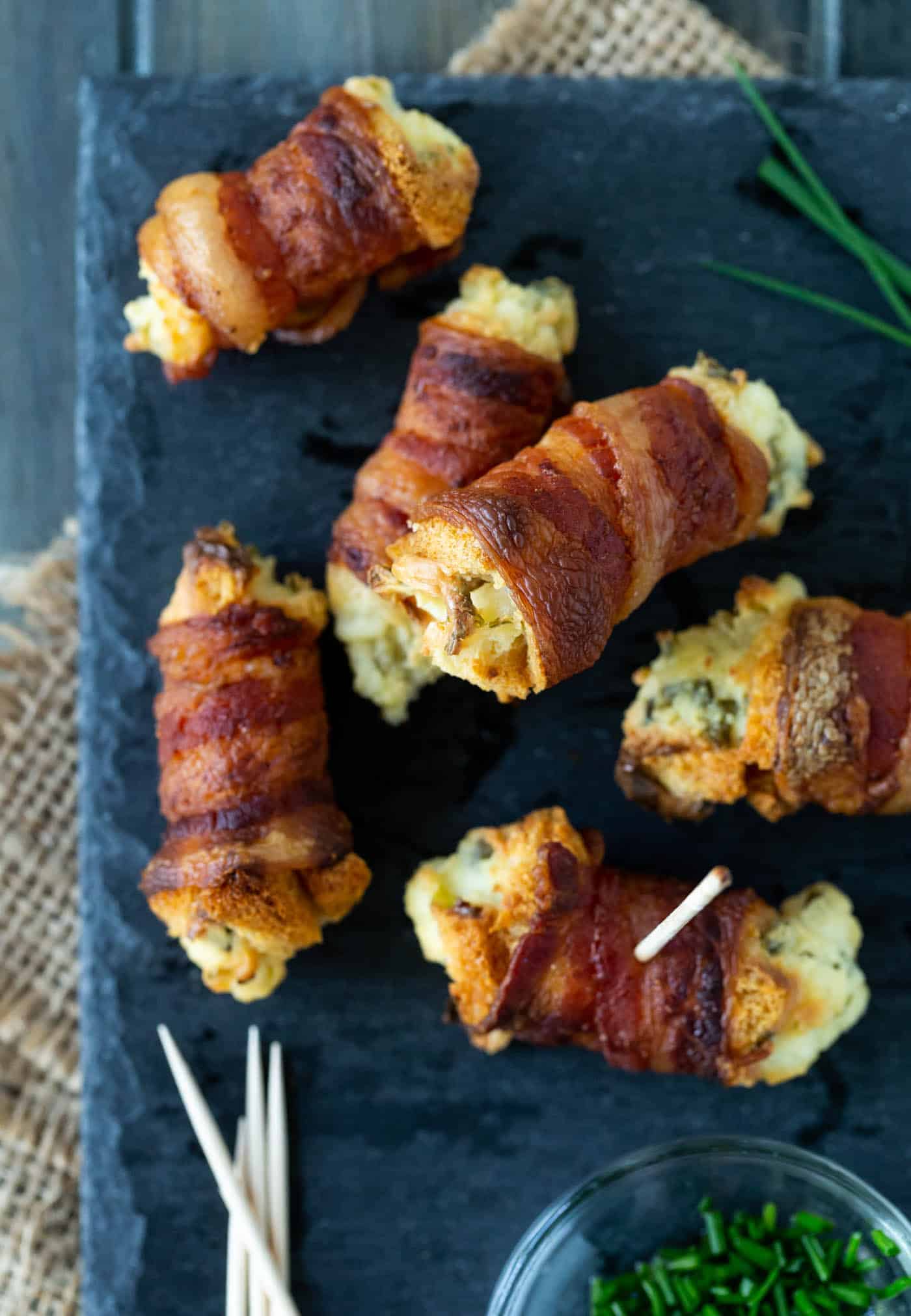 Bacon Cream Cheese Bites Recipe - Garnish with Lemon Bacon Cream Cheese Bites Recipe - Garnish with Lemon