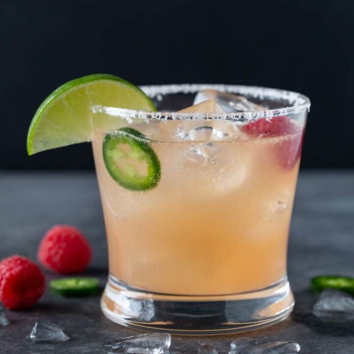 Bootlegger Drink - Garnish with Lemon