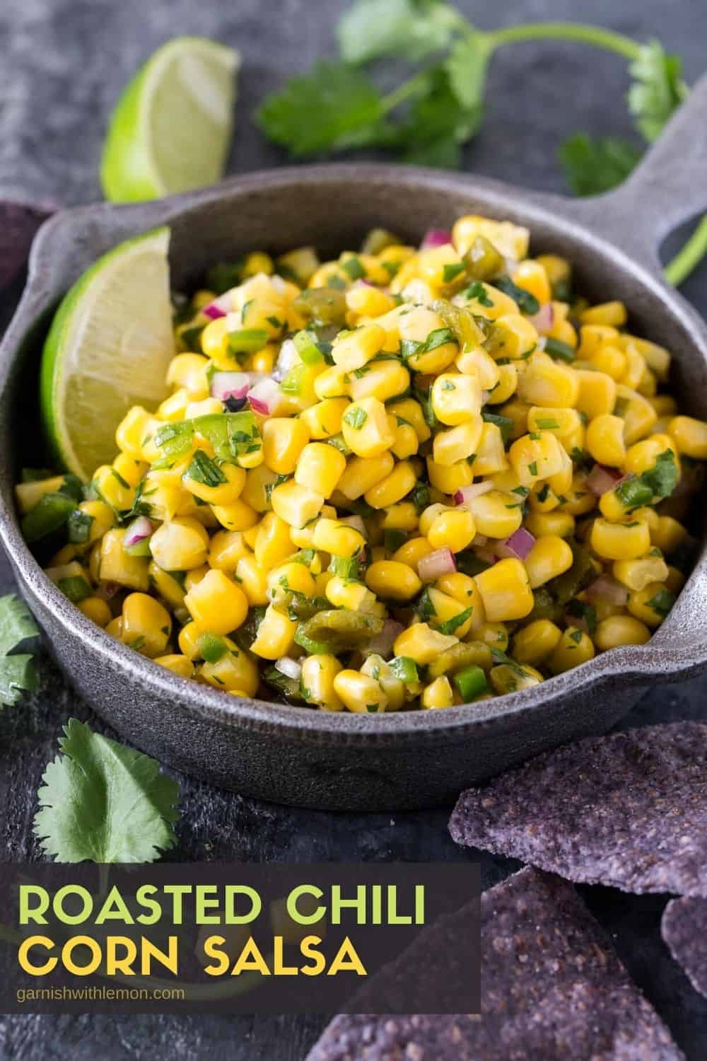 Roasted Chili Corn Salsa