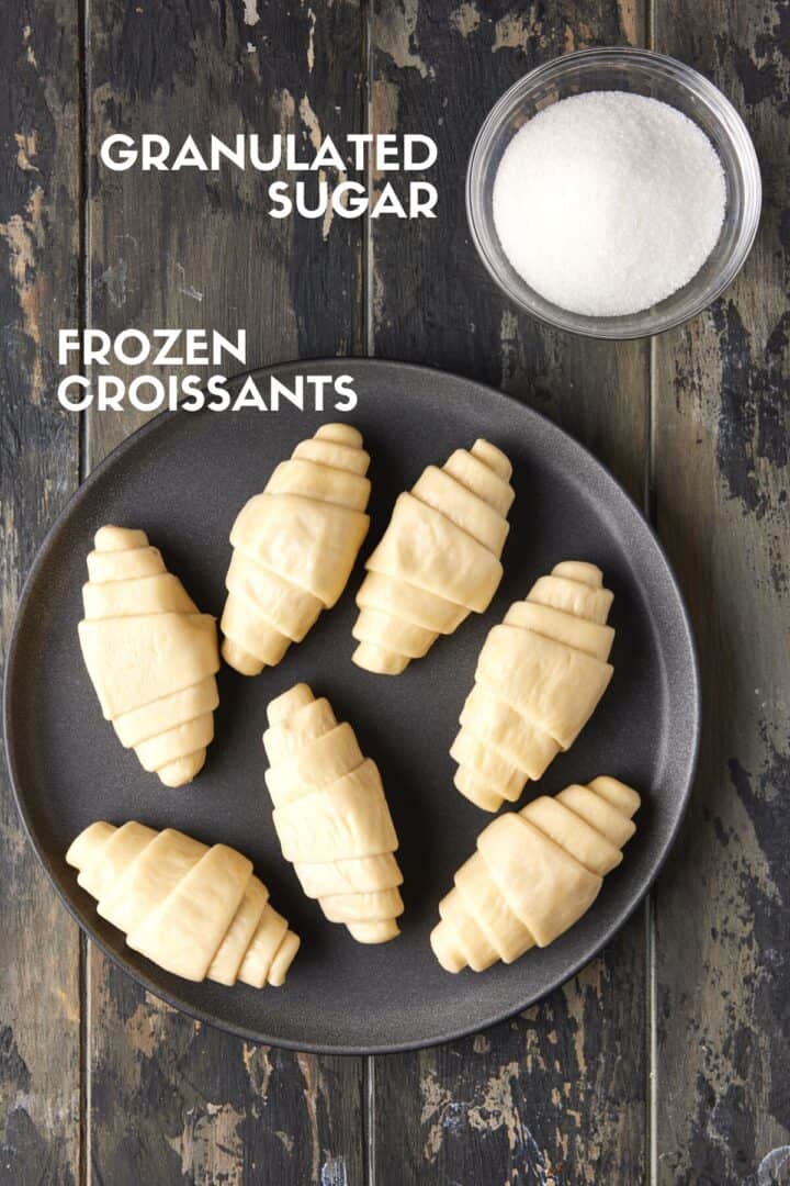 Croffles (Croissant Waffles) - Garnish with Lemon