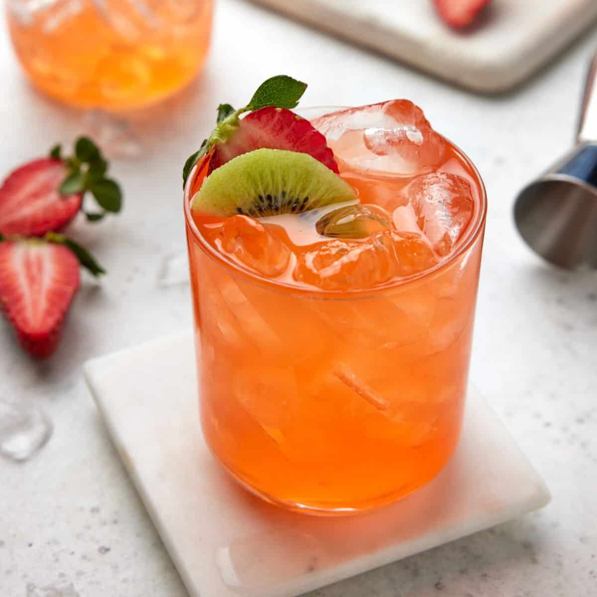 Strawberry Rum Drink